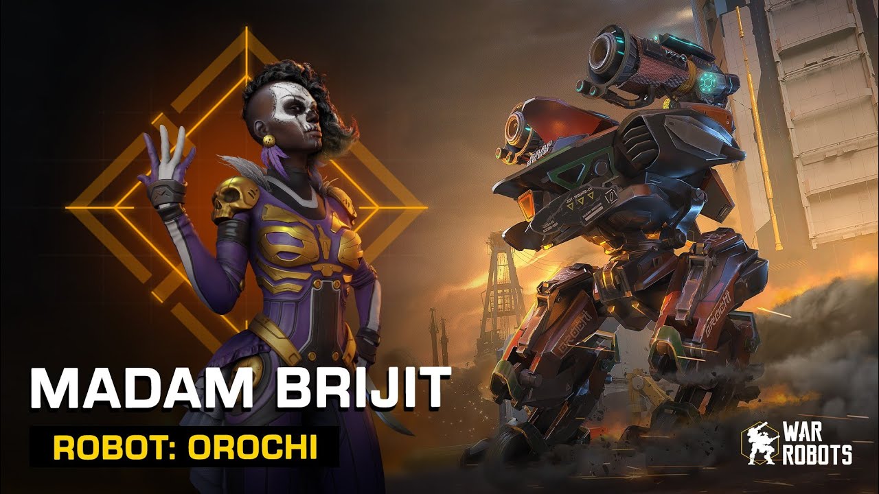 War Robots Orochi's New Legendary Pilot Overview - YouTube