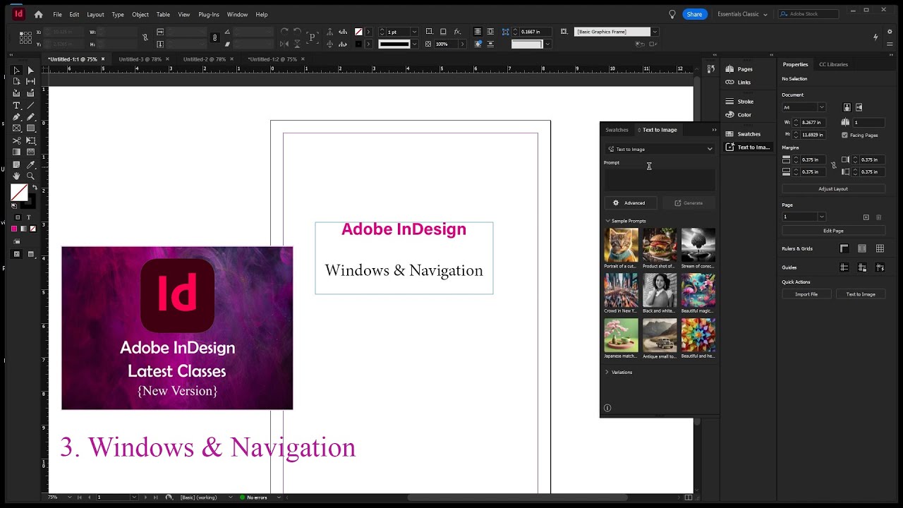 #Adobe InDesign#windows & navigation #publishing #book design #social ...