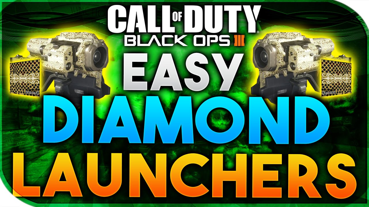 Black Ops 3 | EASY DIAMOND CAMO LAUNCHERS - HOW TO GET GOLD/DIAMOND ...