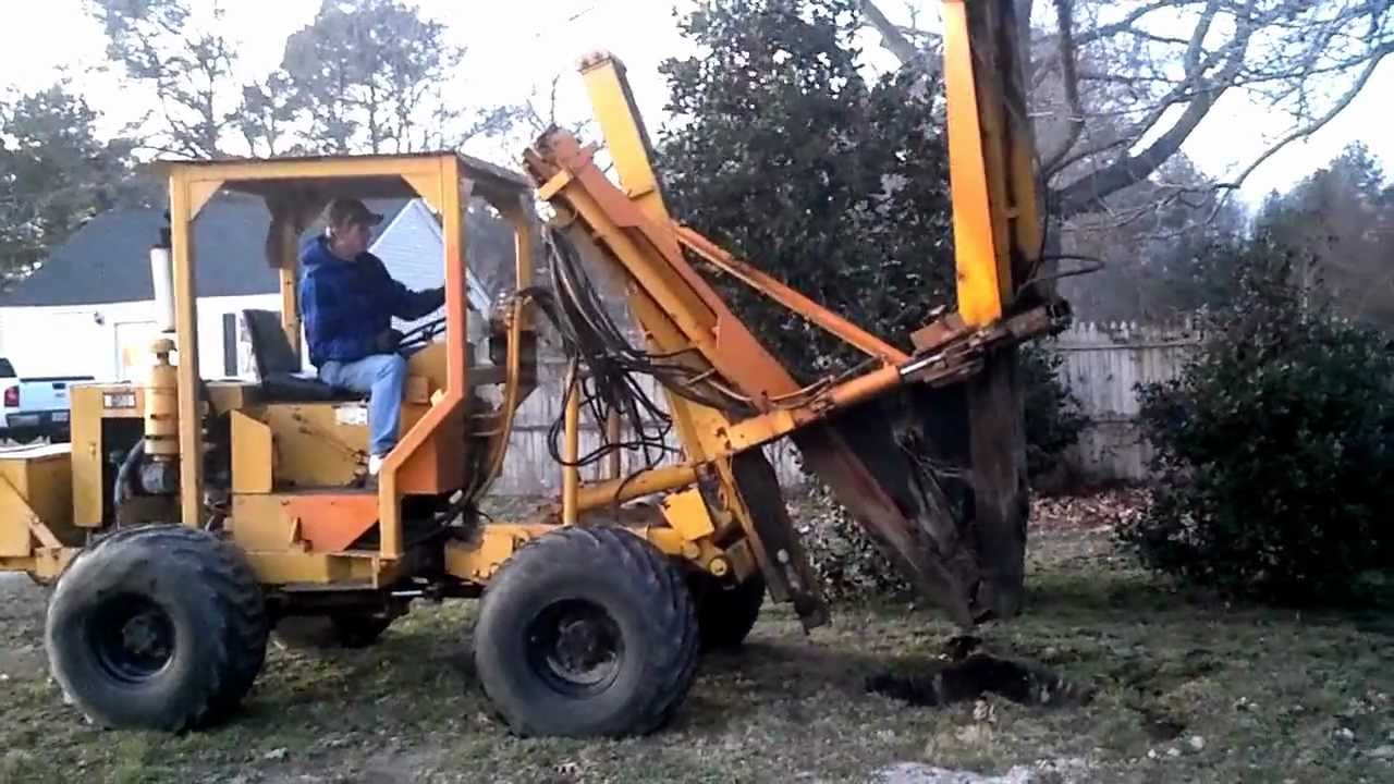 Vermeer tree spade mh50 - YouTube
