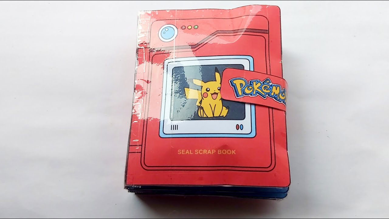 Pikachu squishy book ️/diy squishy book - YouTube