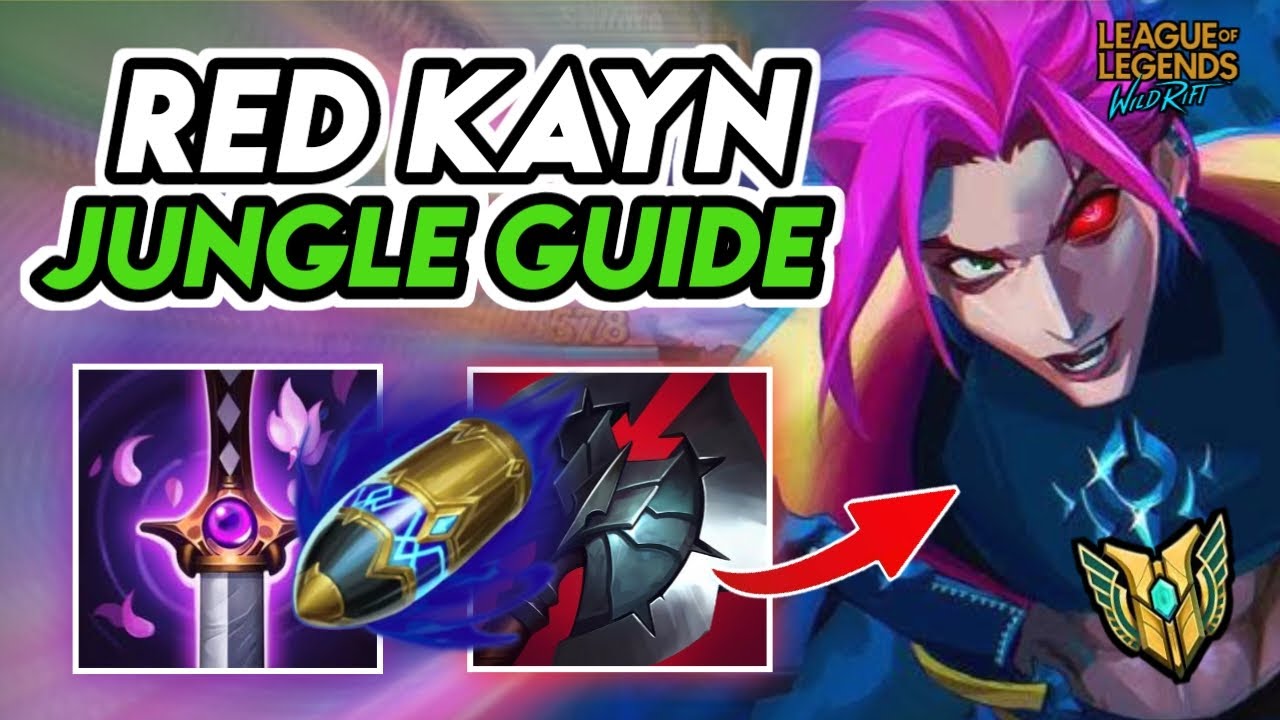 THE PROPER WAY TO PLAY RHAAST FOR THIS SEASON!! 🔥🔥 (RED KAYN JUNGLE ...