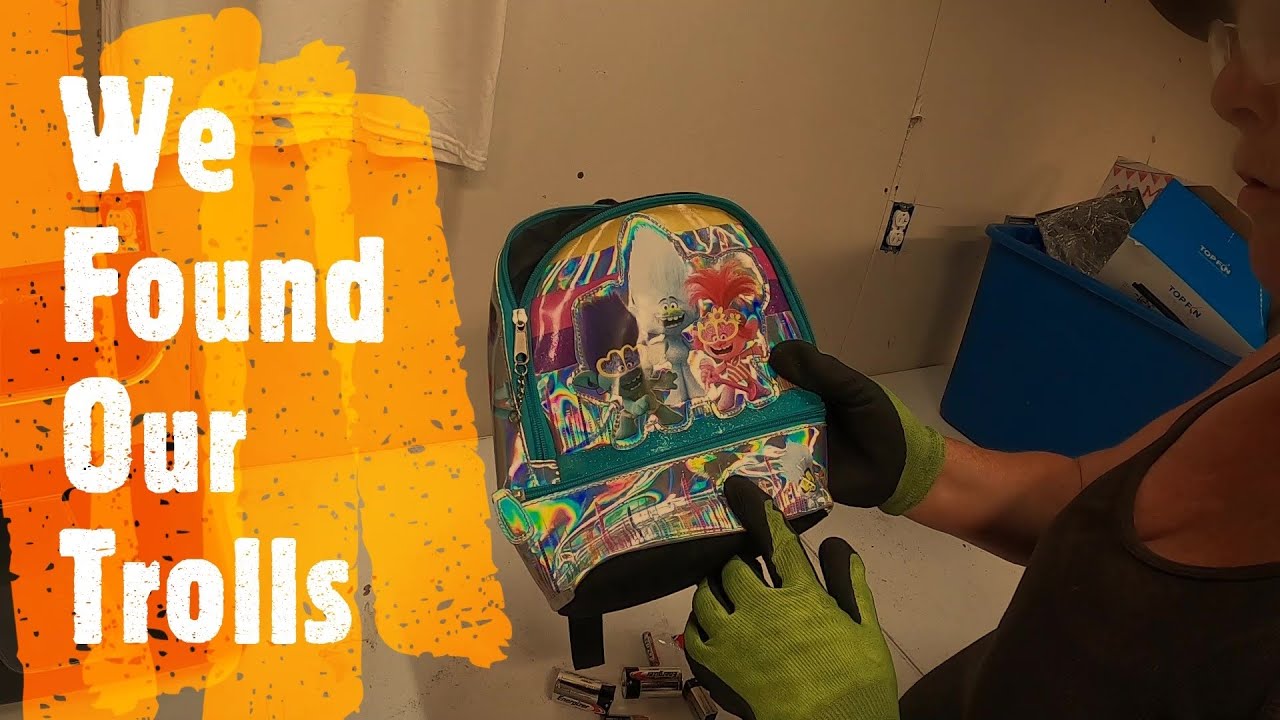 We Found Our Trolls (dumpster diving) - YouTube