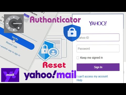 How to reset Yahoo Account with Authenticator App - YouTube