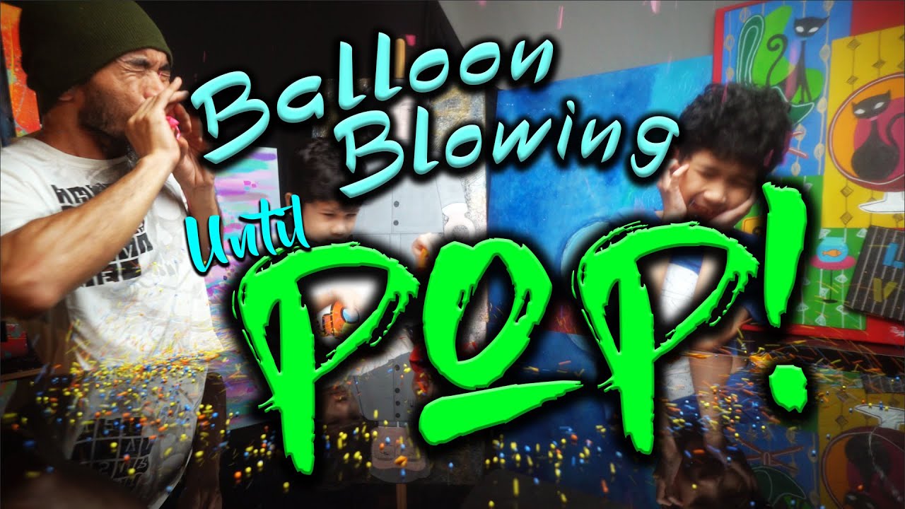 Balloon POPPING with SLOW MOTION - YouTube
