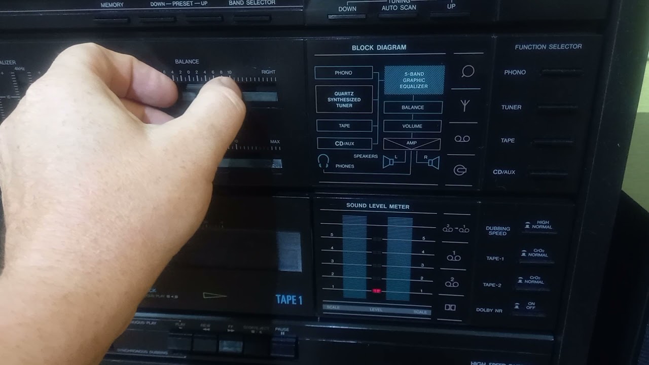 Sharp System-W22H(BK) - YouTube