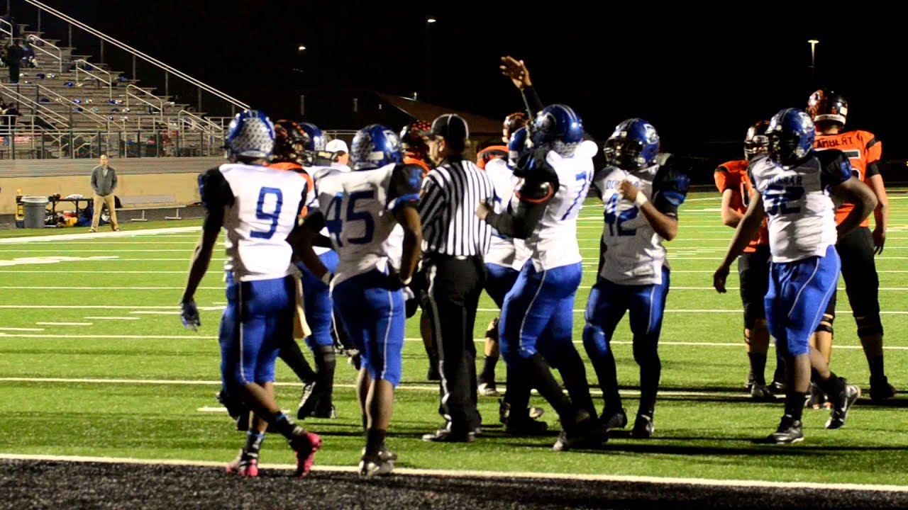 Aledo vs Fort Worth Dunbar 2011 playoff clip Johnathan Gray Texas ...