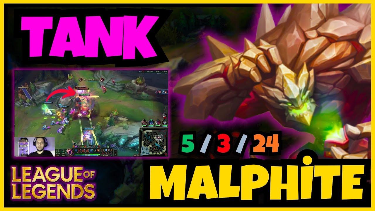 Tank 🪖 | Malphite | League of Legends - YouTube