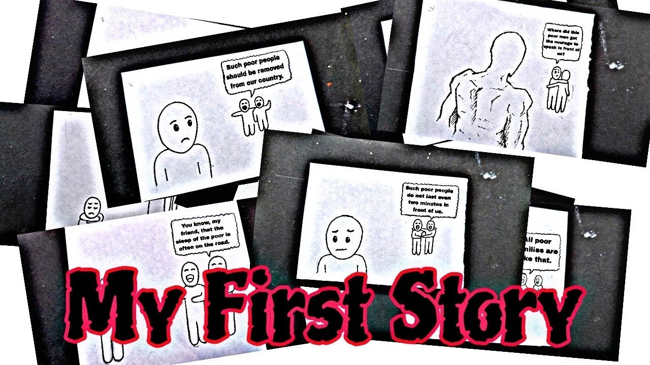 Story Of Poor StickMan 😳 || Drawing Story Video|| StickMan Drawing ...