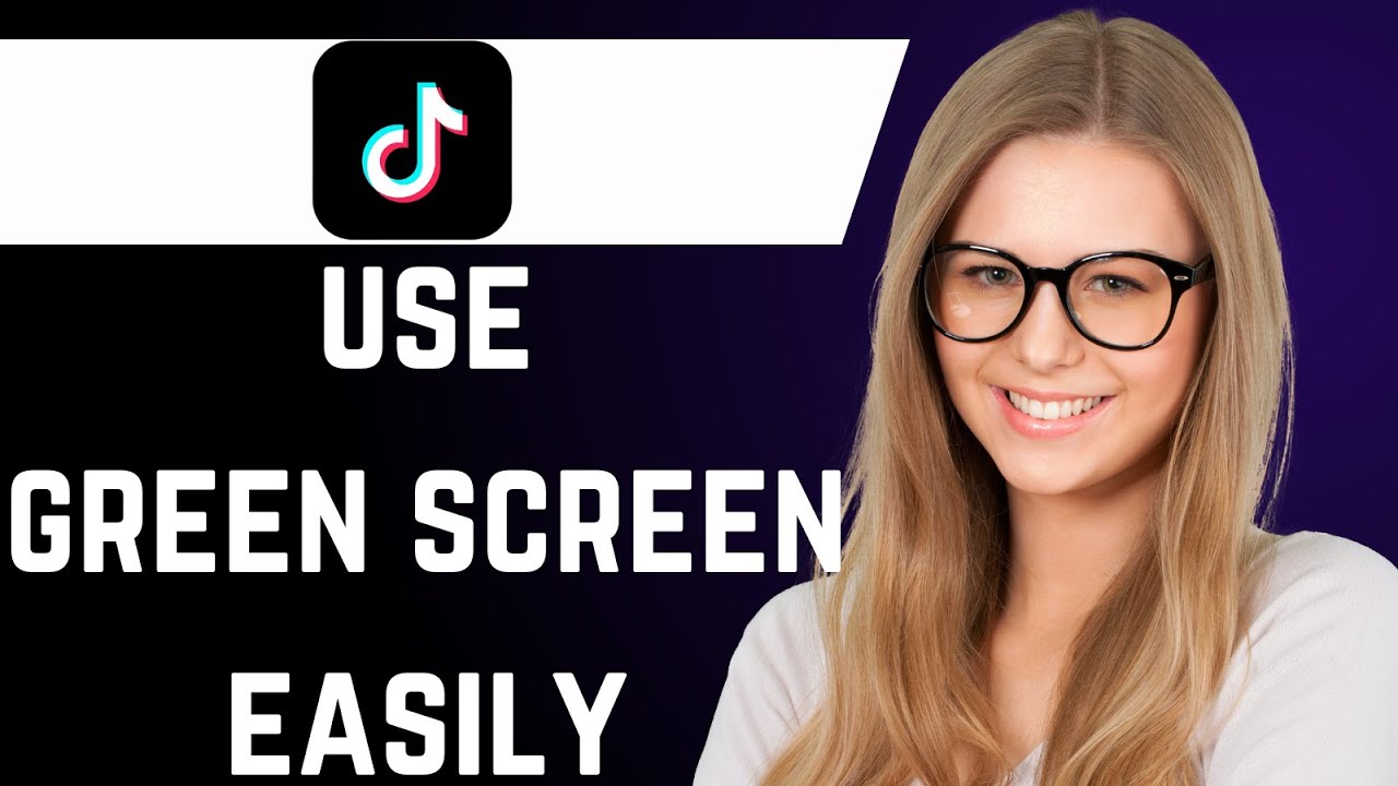 How to Use TikTok's Green Screen Effect - YouTube