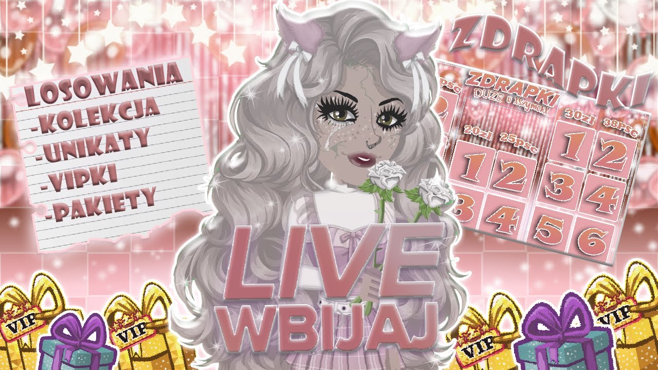 SUPER DUPER LIVE MSP🐼30 OS = PAKIET🐼TANIE UNIKATY /NOWE ZDRAPKI 🐼CEL:7. ...