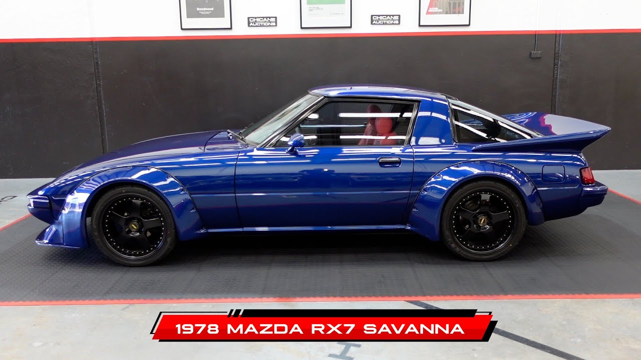 1978 MAZDA RX7 SAVANNA - Chicane Auctions - YouTube