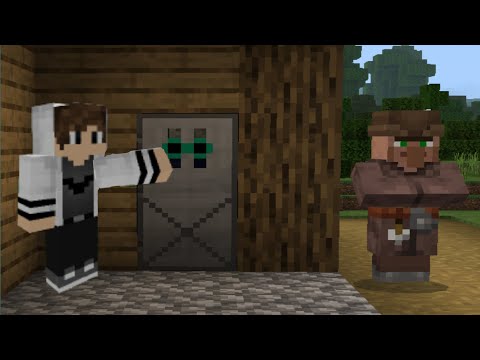 QISHLOQILAR MENING UYIMGA KIRISHI TAQIQLANGAN | MINECRAFT