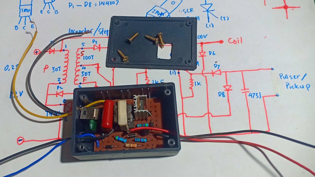 Cara membuat CDI DC | How to make a CDI DC. - YouTube