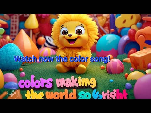 "COLOR RIDE! 🌈 Colours Make the World So Right "- 3D Animated Video for ...