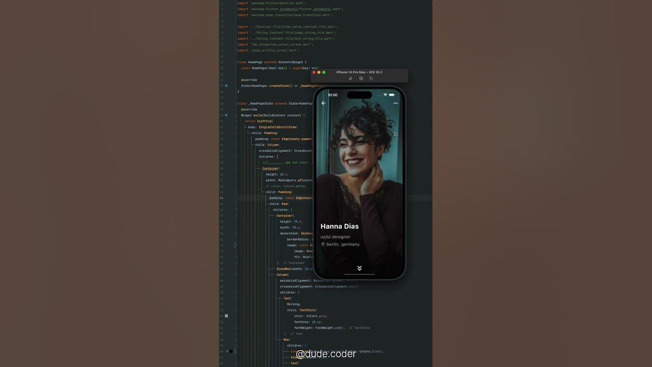 Job Recruitment App UI In Flutter | Flutter animation UI - YouTube