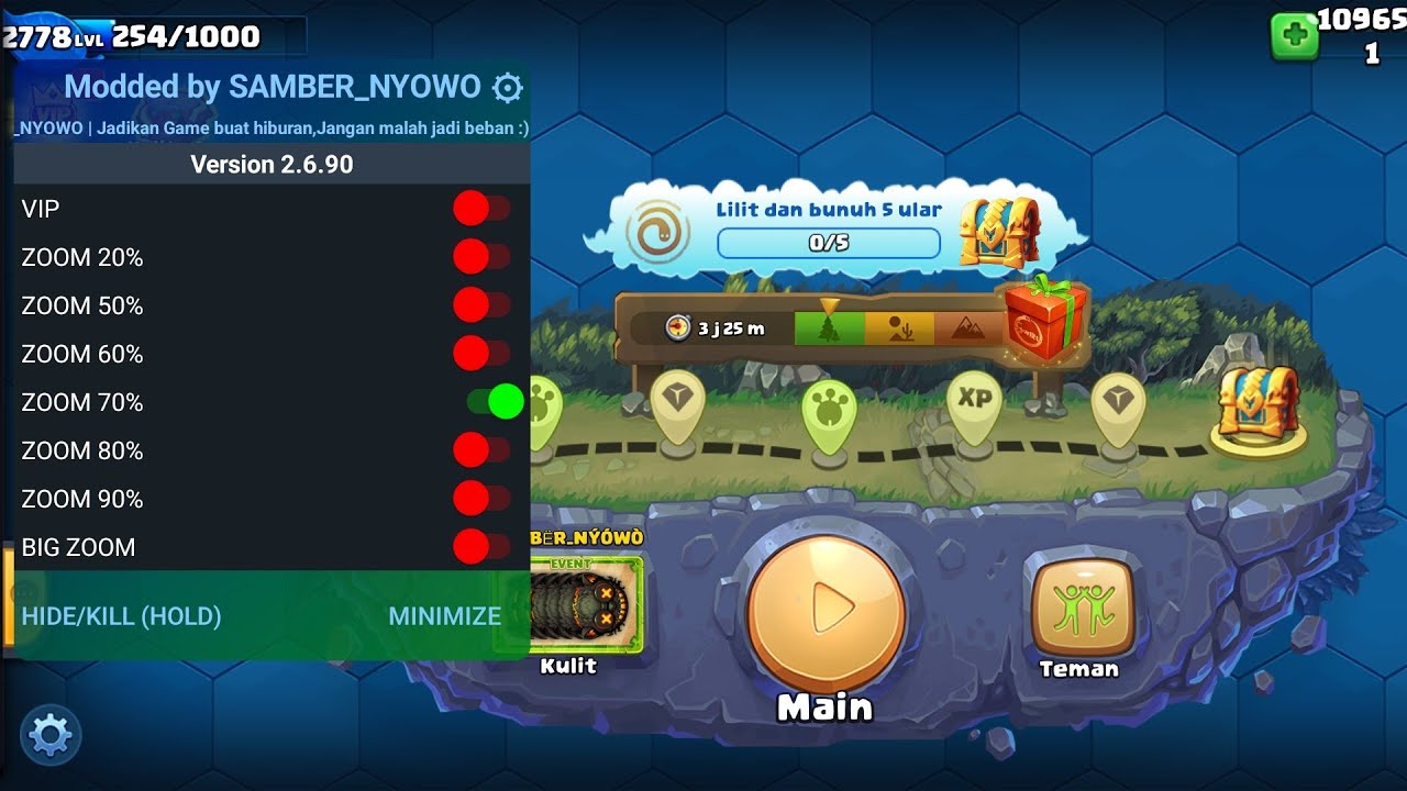 cara instal apk mod Little big snake versi 2.6.90 - YouTube