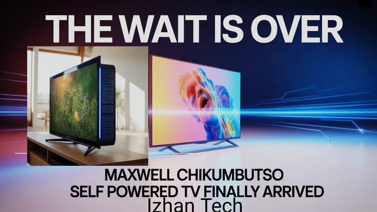It’s REAL: Maxwell’s Self-Powered TV Just Arrived — No Plug Needed ...