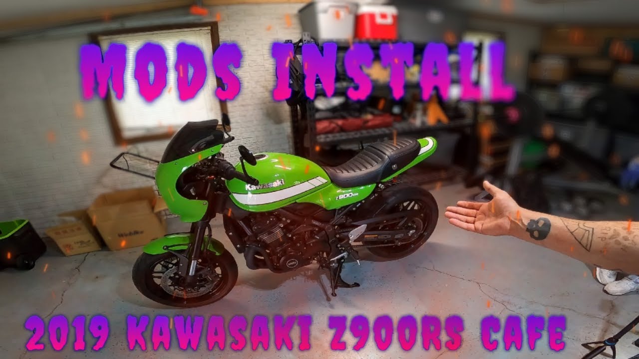Unlock the Potential - Installing Mods for Kawasaki Z900 RS Cafe - YouTube