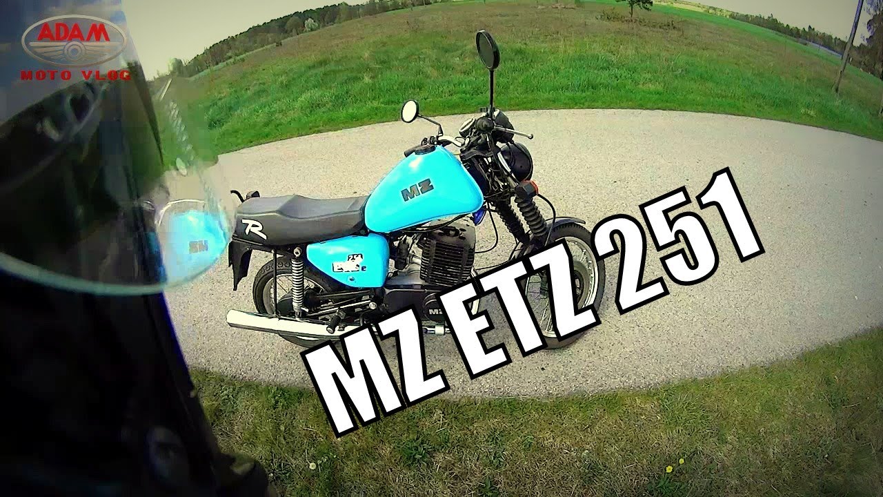 MZ ETZ 251 - Klasyk - YouTube
