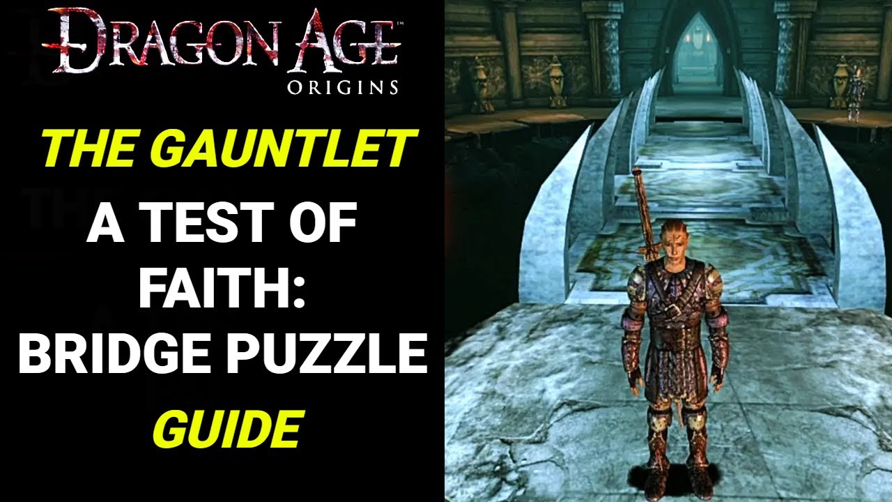 How To Solve The Gauntlet Bridge Puzzle - A Test Of Faith Quest (Guide ...