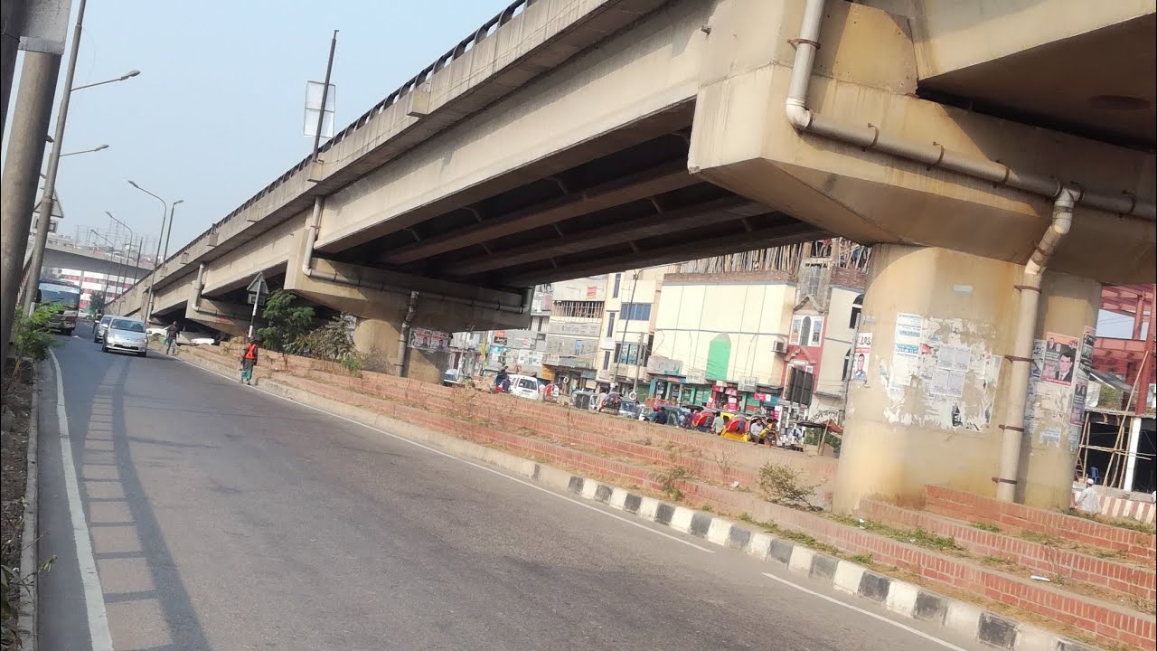 Beautiful Kuril fly over in Dhaka. - YouTube