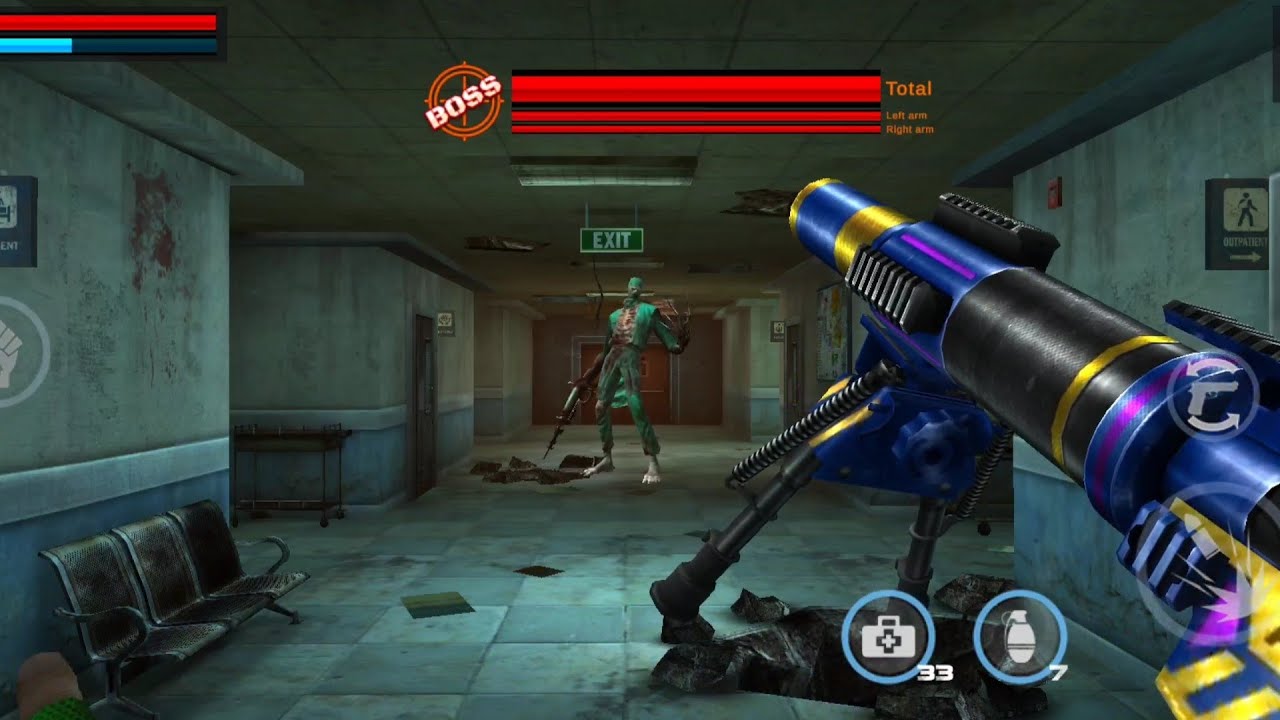 Dead target: Zombie level 100.. kill the boss surgeon - YouTube