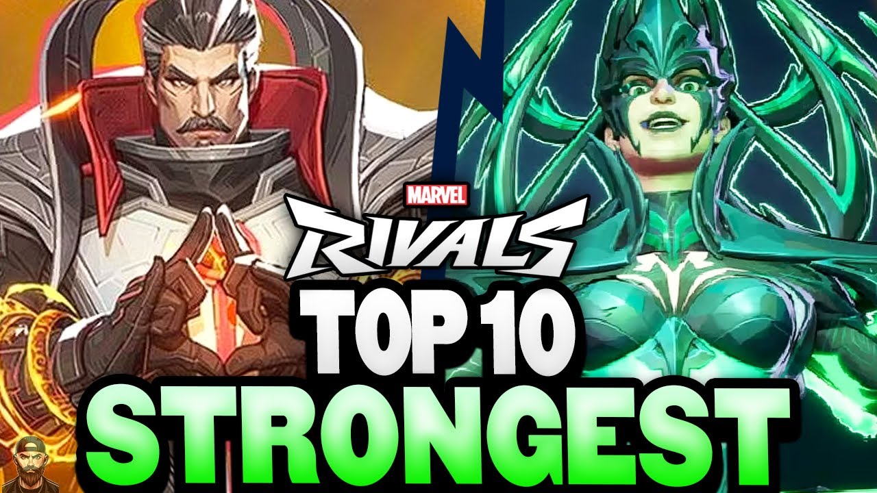 Marvel Rivals: Top 10 *STRONGEST* Characters! - YouTube