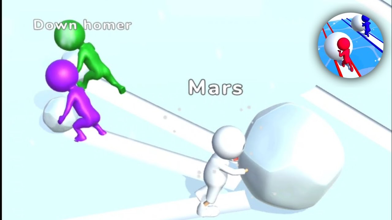 Snow Race GamePlay - All Levels in Snow Race Game - Level 12 - YouTube