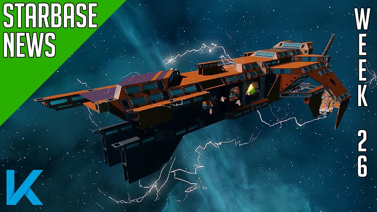 Starbase Progress Week 26 - Armour Nerfs, Warp Gate Cores, Ship ...