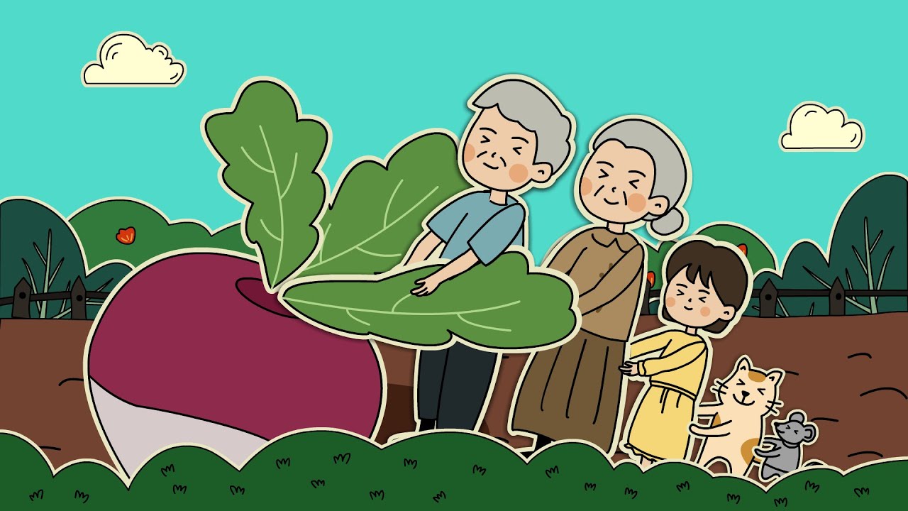 The Enormous Turnip | Wow 😲 Paper Puppet Playhouse | Storybooks for ...