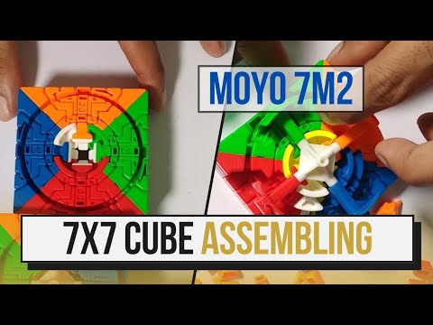 Building the 7x7x Puzzle Cube: Step-by-Step Assembly! #rubikscube # ...