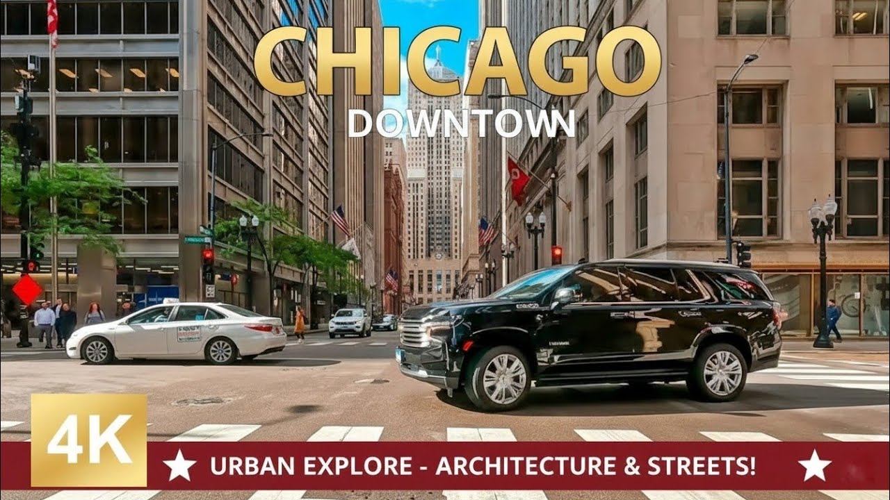 Driving in Downtown Chicago - Morning Rush - 4K HDR - 2024 - YouTube