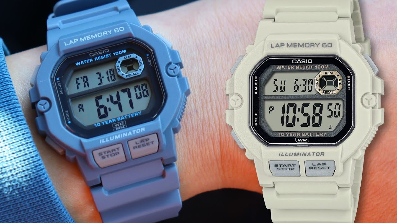 Casio WS1400 - New Blue variant looks Great - YouTube