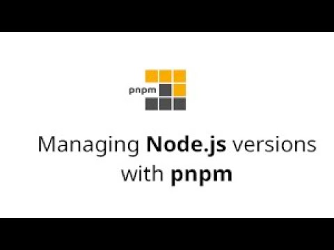 Ditch NPM and Yarn for PNPM - YouTube