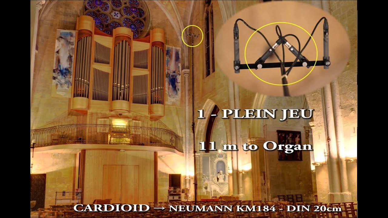 HOW TO MIC A PIPE ORGAN - Schoeps vs Neumann - YouTube
