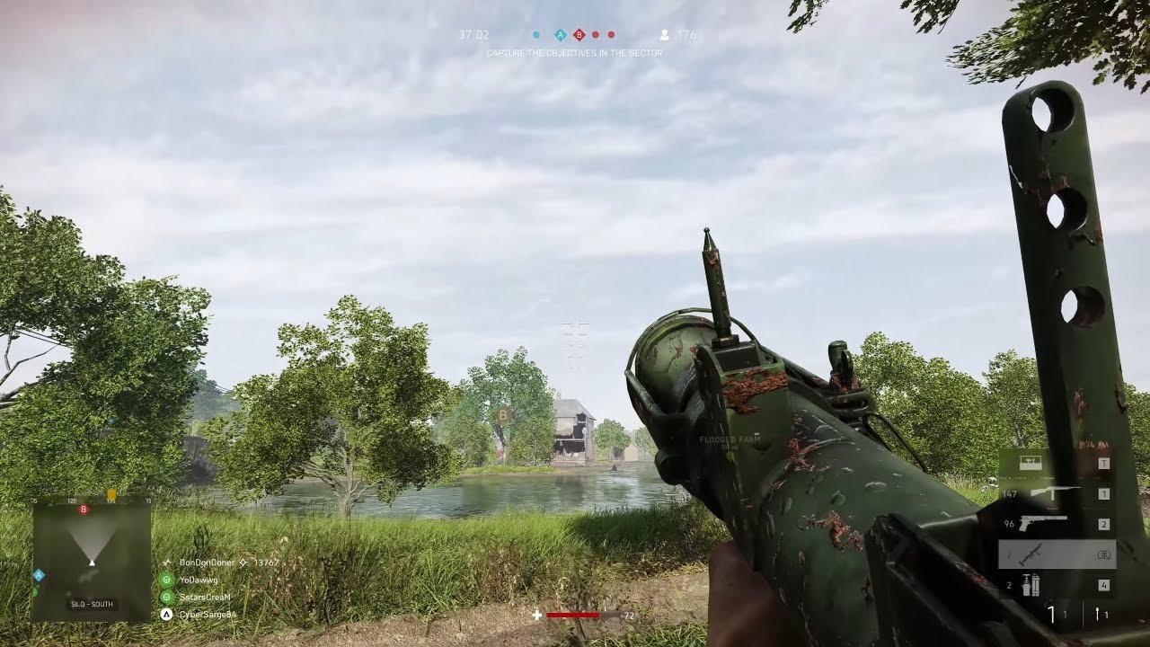 I hit him right in the face with the PIAT - BF5 - YouTube