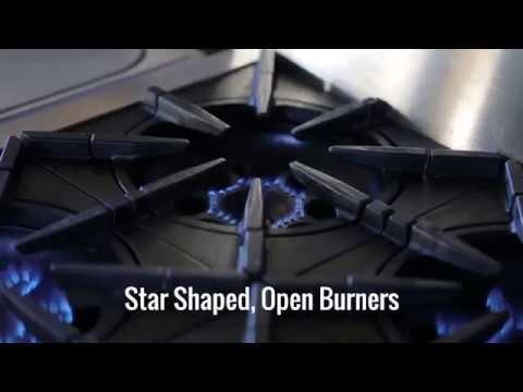BlueStar's Star Shaped Open Burner - YouTube