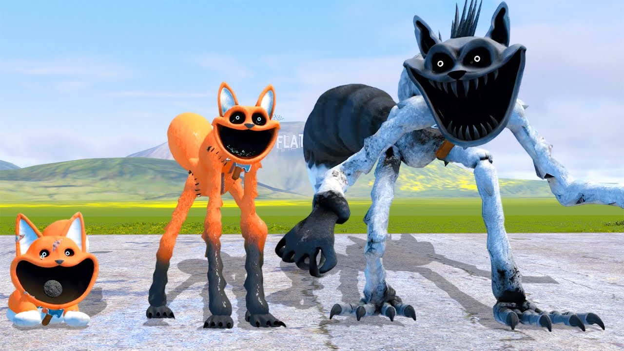 EVOLUTION OF FORGOTTEN FOX! NEW CURSED FORGOTTEN FOX POPPY PLAYTIME ...