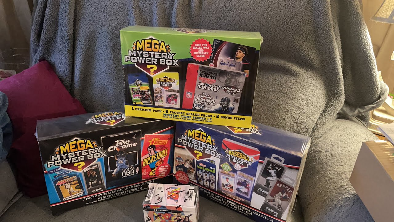 NXT 2.0 WWE- MEGA Mystery Power Box, Which One to Choose for next video ...