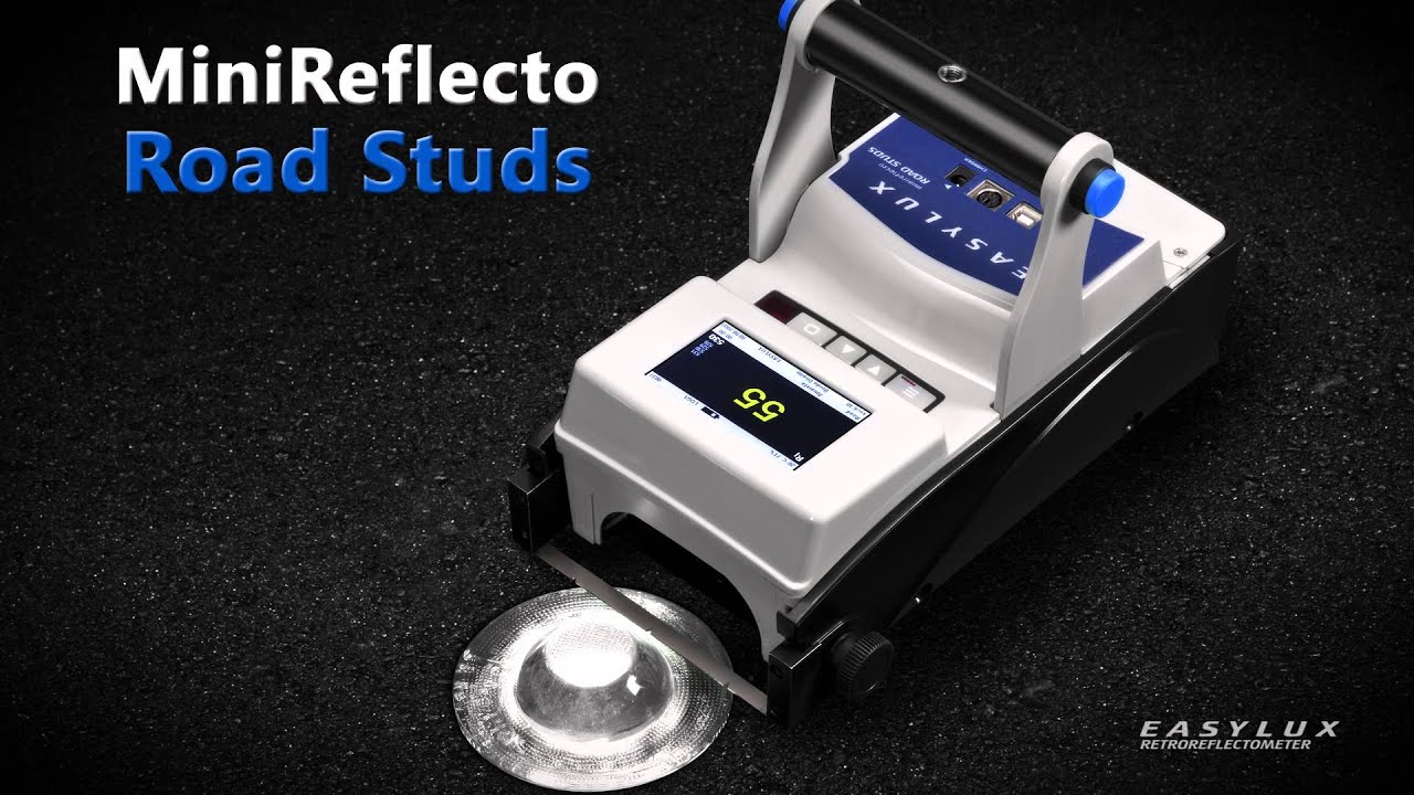 The MINI handheld Retroreflectometer. - YouTube