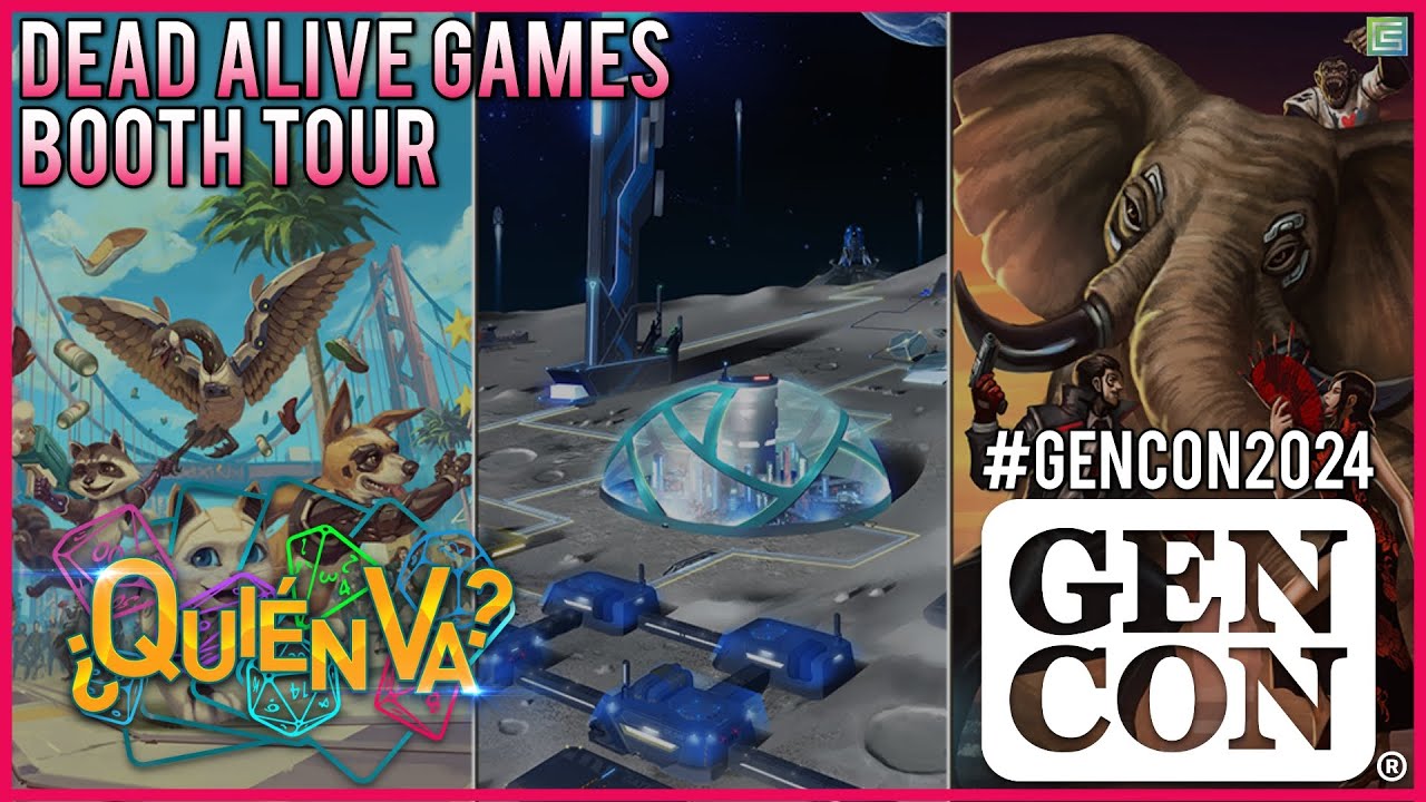 Dead Alive Games Booth Tour | Gen Con 2024 - YouTube