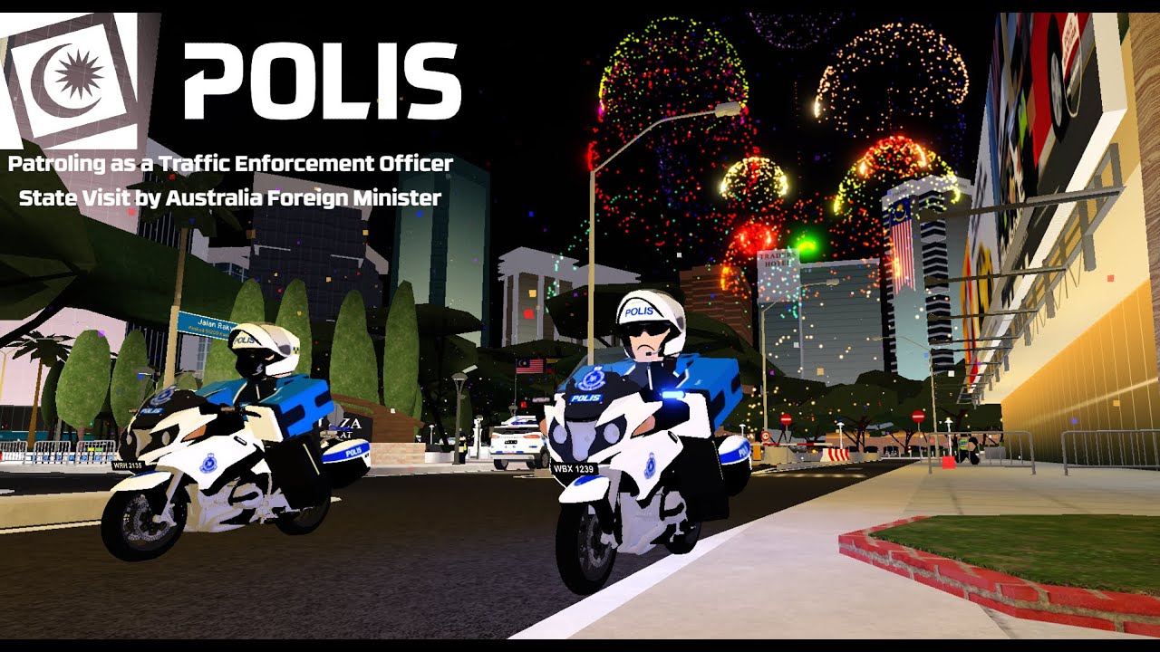 PDRM #1 - State Visit by Australia Foreign Minister! | ROBLOX BANDAR ...