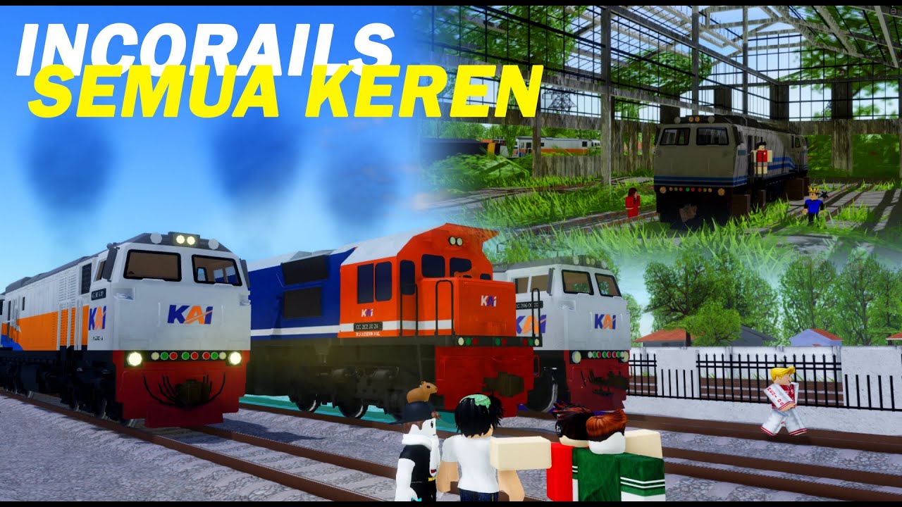 INCORAILS | Ayo Main Kereta Api Di Roblox #1 - YouTube