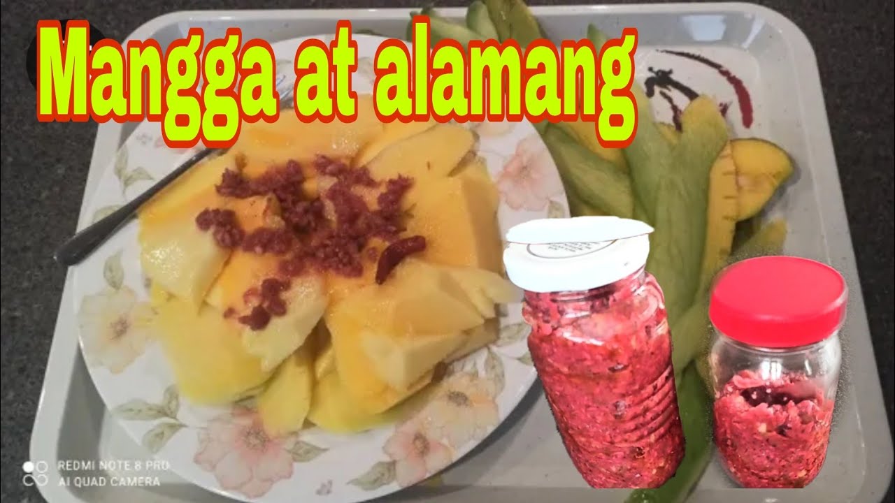 Mango with Alamang - YouTube