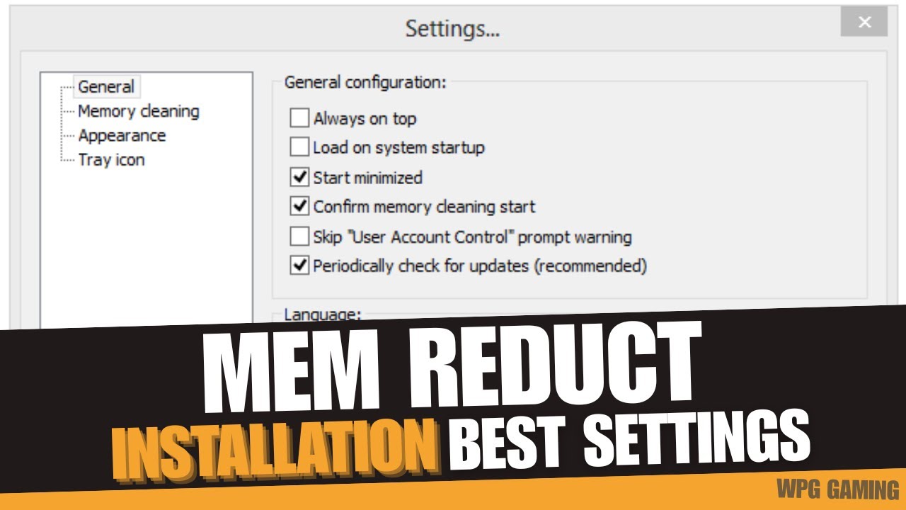 How to Use Mem Reduct & Best Settings: Free Up RAM on Windows 10/11 ...