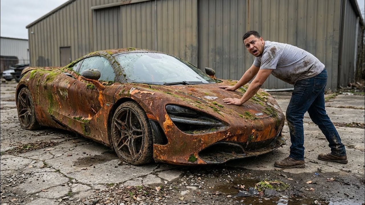 ASMR Car Restoration: Full Rusty McLaren 720S Back from the Dead - YouTube