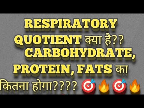 #Respiratory Quotient full explanation# - YouTube