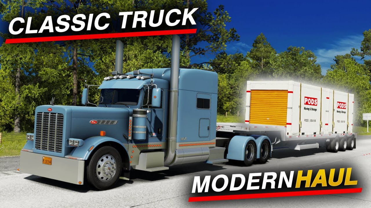 Realistic ATS Mods Showcase | Peterbilt 389 + CAT Engine | Classic ...
