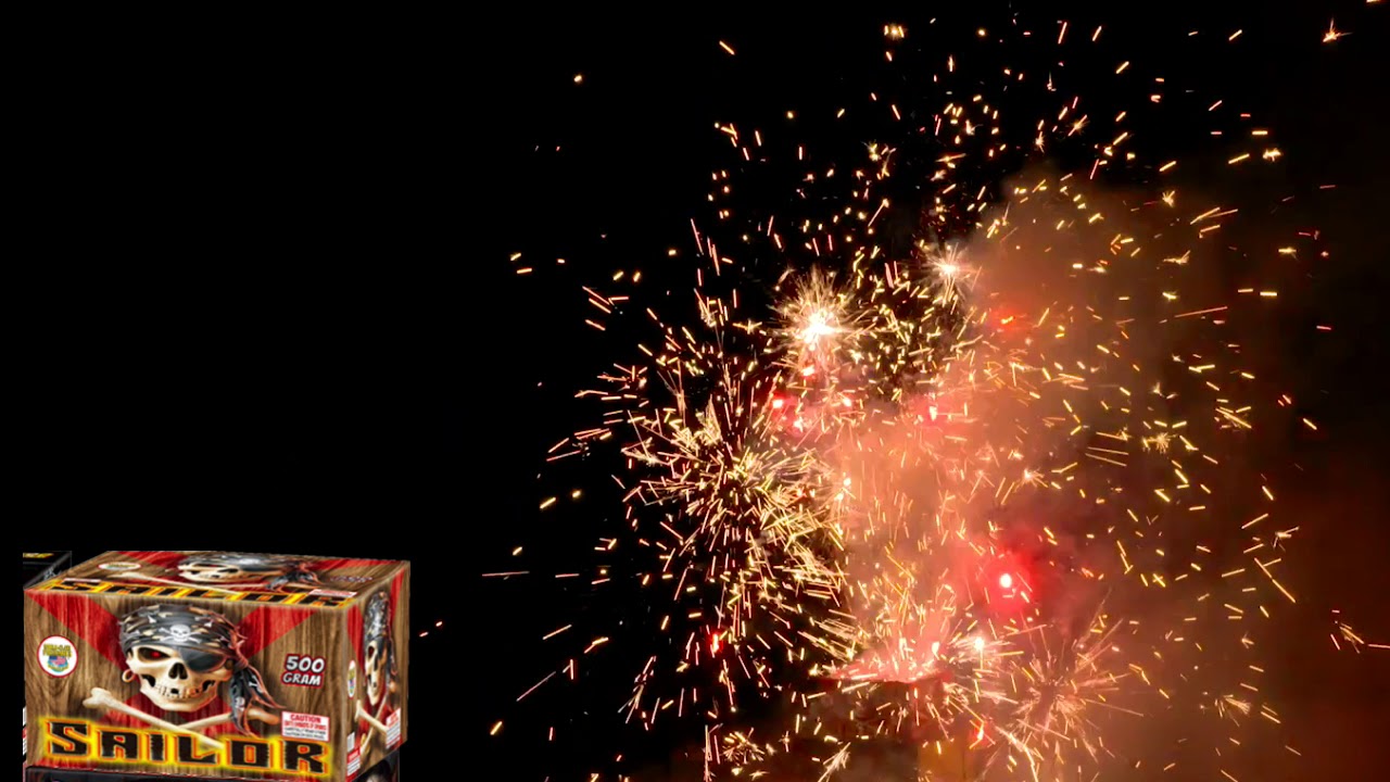 Sailor 500 Gram Fountain Firework - YouTube